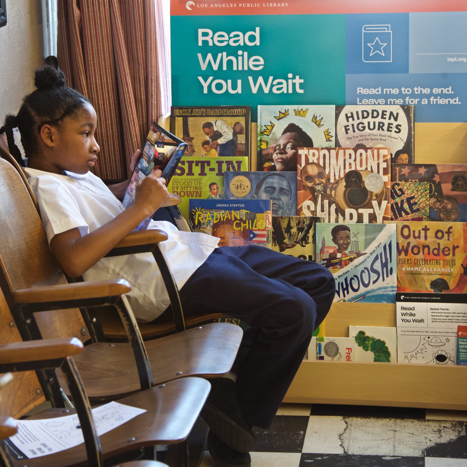 LAPL's Read While You Wait Program: Libraries and Barbershops Partner